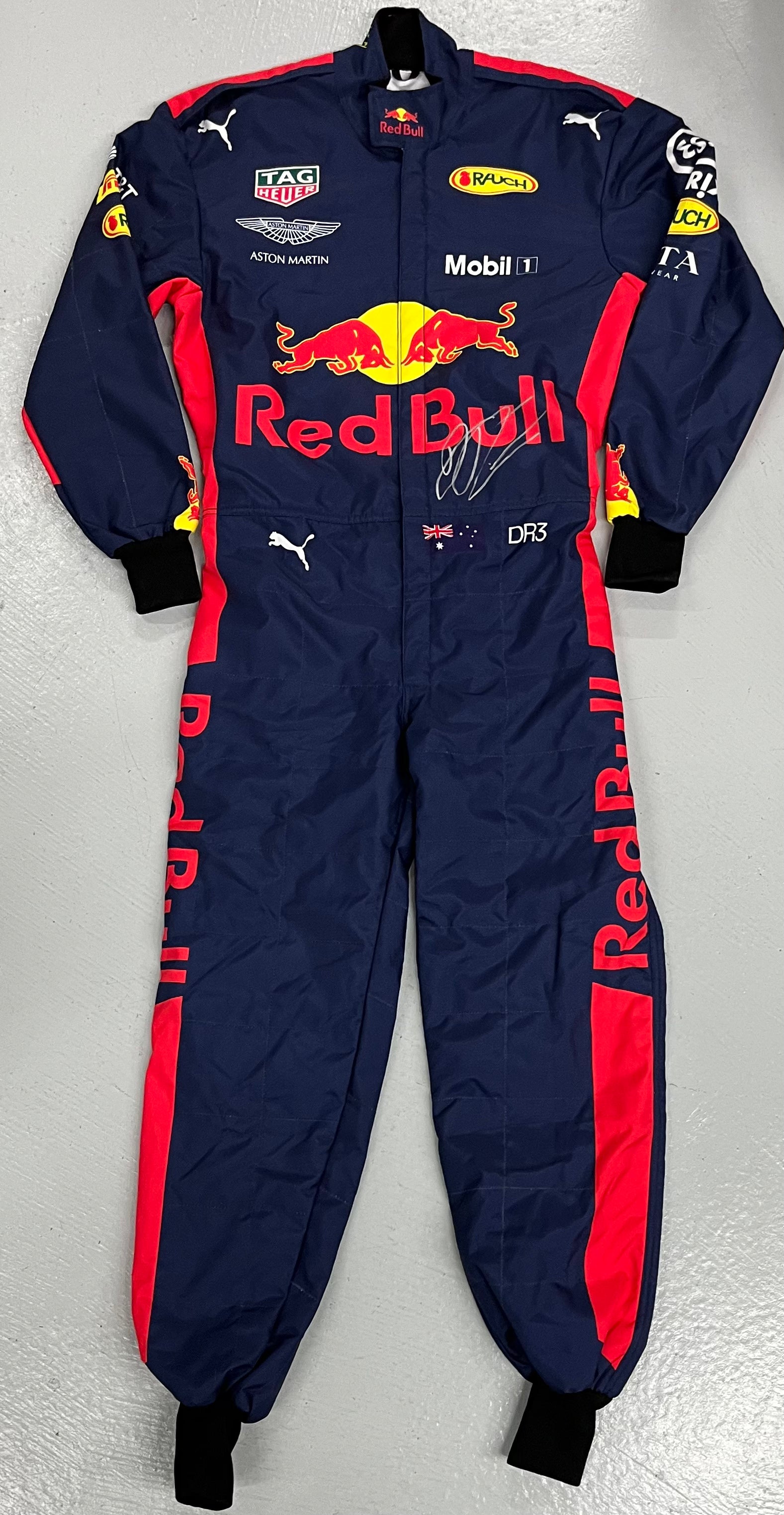 Daniel Ricciardo Signed Red Bull F1 Race Suit - Limited – Superstars ...